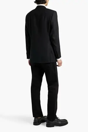 Canali Woolpiqué Suit Jacket