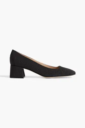 SERGIO ROSSI Gruppo 45 Ottoman Pumps - Black