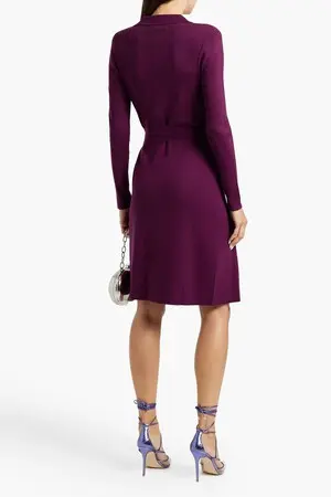 plum ribbed wrap maxi dress My Whole Heart Plum Long Sleeve Wrap Dress