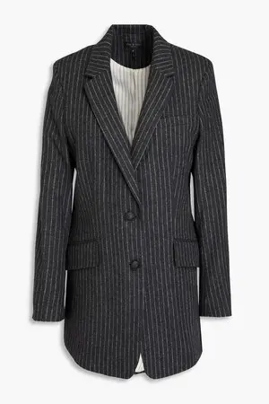 Rag & Bone Charles Pinstriped Wool-blend Blazer