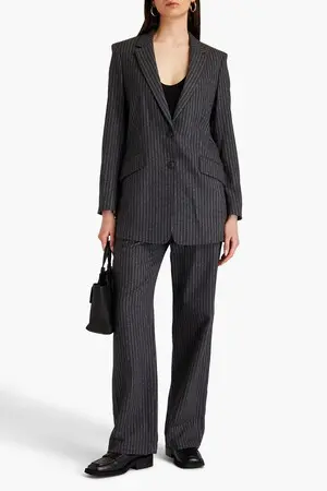 Rag & Bone Charles Pinstriped Wool-blend Blazer