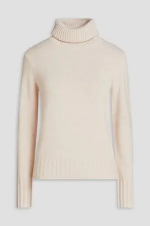 N.peal Cashmere Turtleneck Sweater - Ecru