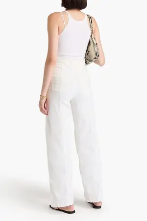 FRAME High-rise Wide-leg Jeans