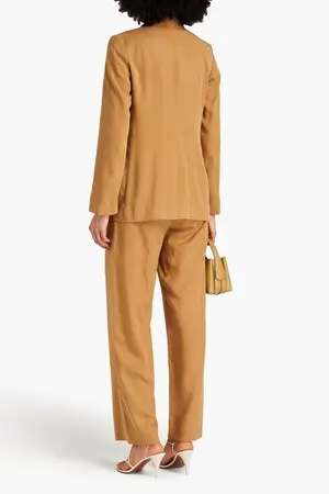 Vince Tencel™ Lyocell-blend Twill Blazer - Camel