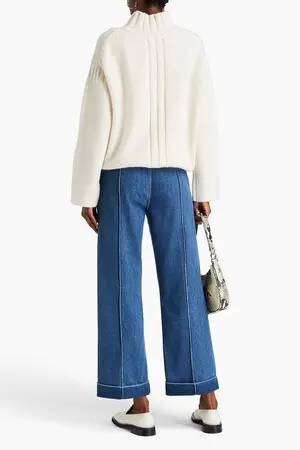FRAME 70s High-rise Straight-leg Jeans