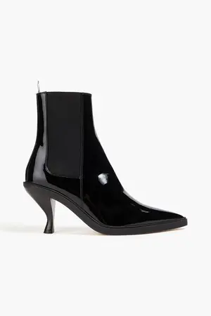 Thom Browne Patent Leather Ankle Boots