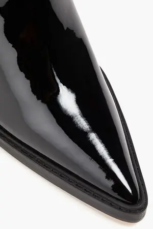 Thom Browne Patent Leather Ankle Boots