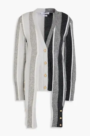 Thom Browne Striped Wool Cardigan