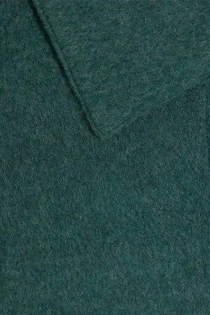 Vince Brushed-felt Shirt Jacket - Teal