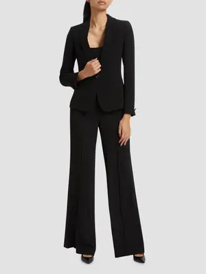 Giorgio Armani Silk One-button Blazer