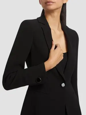 Giorgio Armani Silk One-button Blazer