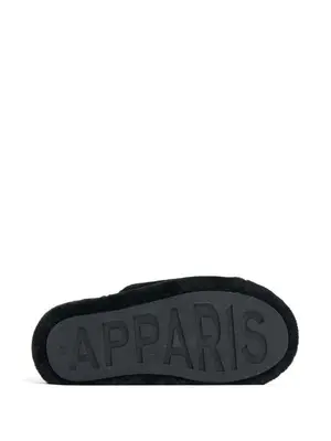Apparis Dillon Slippers - Black