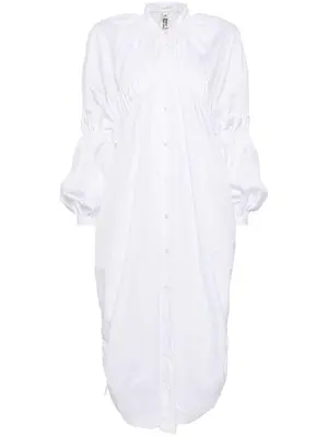 Noir Kei Ninomiya Drawstring Detail Day Dress