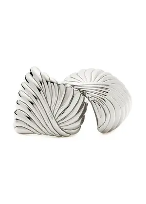 MISSOMA Ripple Rhodium-plated Stud Earrings - Silver