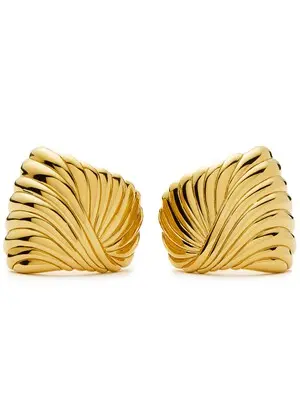 MISSOMA Ripple Stud Earrings - Gold