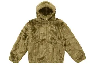 Supreme Faux Fur Hooded Jacket