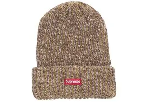 Supreme Loose Gauge Beanie - Tan