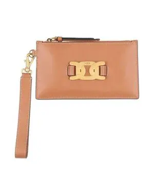 TOD'S Leather Pouch - Beige