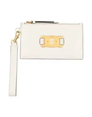 TOD'S TOD'S Leather Pouch White