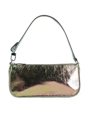 By Far Light Lambskin Iridescent Baguette Bag
