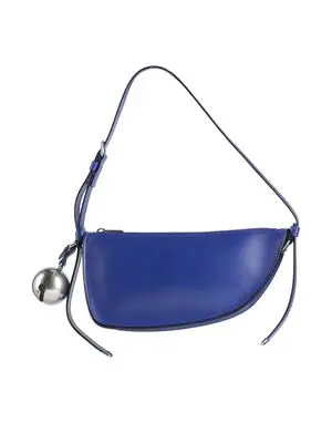 Burberry Leather Baguette Bag - Blue