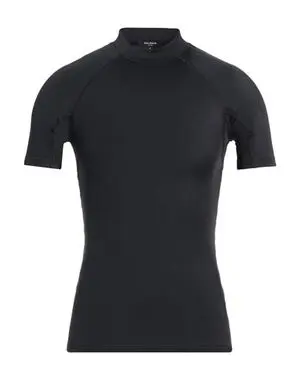 Balmain Logo Print" Polyamide And Elastane T-shirt