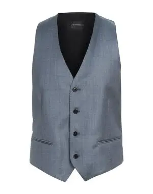 Emporio Armani Tailored Virgin Wool Vest