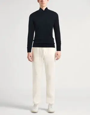 Dunhill Turtleneck Mulberry Silk And Cotton Sweater