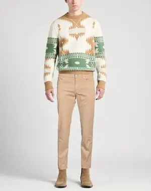 Dunhill Cotton Elastane Twill Pants - Camel