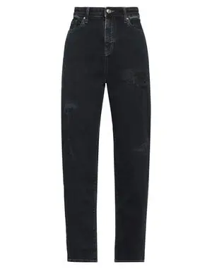 Armani Exchange Cotton Elastane Tapered Jeans - Blue