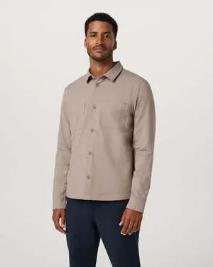 Vuori Coronado Shirt Jacket - Pumice Heather