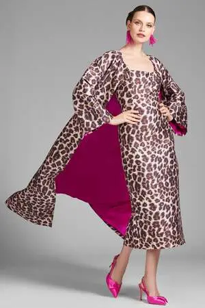 Sachin & Babi Calliope Leopard Print Coat - Big Cat
