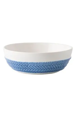 JULISKA Le Panier Coupe Bowl - Whitewash/ Delft Blue