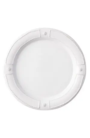 JULISKA Berry & Thread French Panel Ceramic Salad Plate - Whitewash