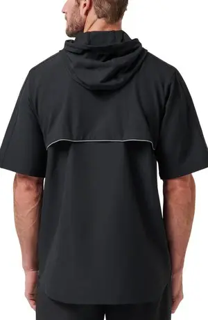 Travis Mathew Sport Mode Short Sleeve Hoodie