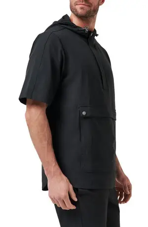 Travis Mathew Sport Mode Short Sleeve Hoodie