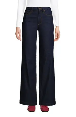 Lands' End Fitted Jeans For Women