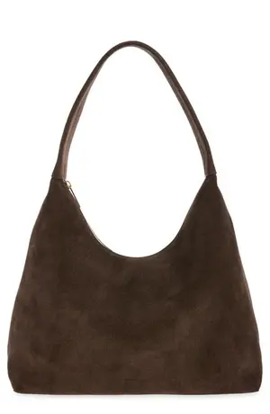 MANSUR GAVRIEL Candy Suede Shoulder Bag - Ebony