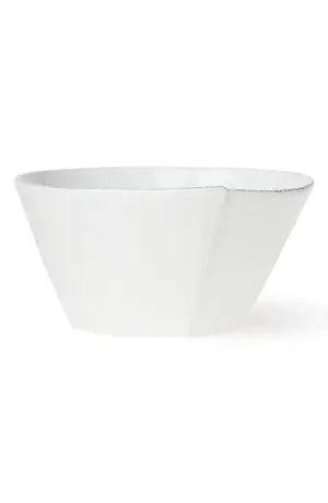 VIETRI Lastra Serving Bowl - White