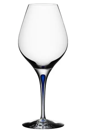 ORREFORS Intermezzo' Aroma Glass - Clear/ Blue