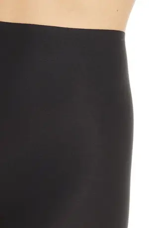 Chantelle Soft Stretch Seamless High Waist Mid-thigh Shorts - Black
