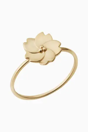 ORADINA 14k Gold Fresh Bouquet Ring - Yellow Gold