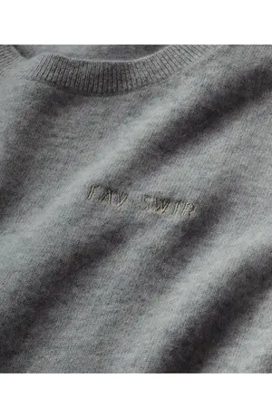 LANDS' END Cashmere Shawl Neck Sweater