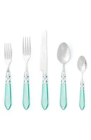 VIETRI Aladdin Brilliant 5-piece Place Setting At Nordstrom Aqua