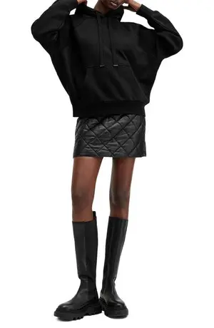ALLSAINTS Talon Underground Sequin Logo Hoodie