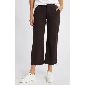 Frank & Eileen The Westport Italian Ankle Wide Leg Pants
