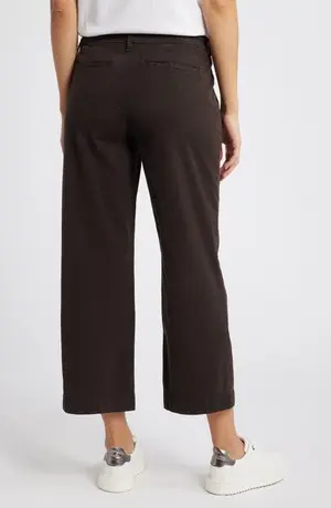 Frank & Eileen The Westport Italian Ankle Wide Leg Pants