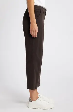 Frank & Eileen The Westport Italian Ankle Wide Leg Pants