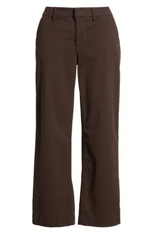 Frank & Eileen The Westport Italian Ankle Wide Leg Pants