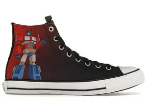 CONVERSE Chuck Taylor All Star Hi Transformers Autobots Sneakers - Black/fever Dream/white